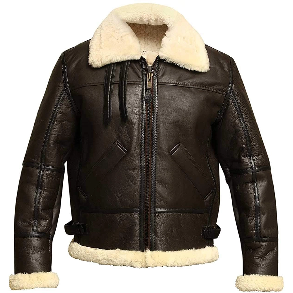 Dave B3 Shearling Sheepskin Leather Jacket